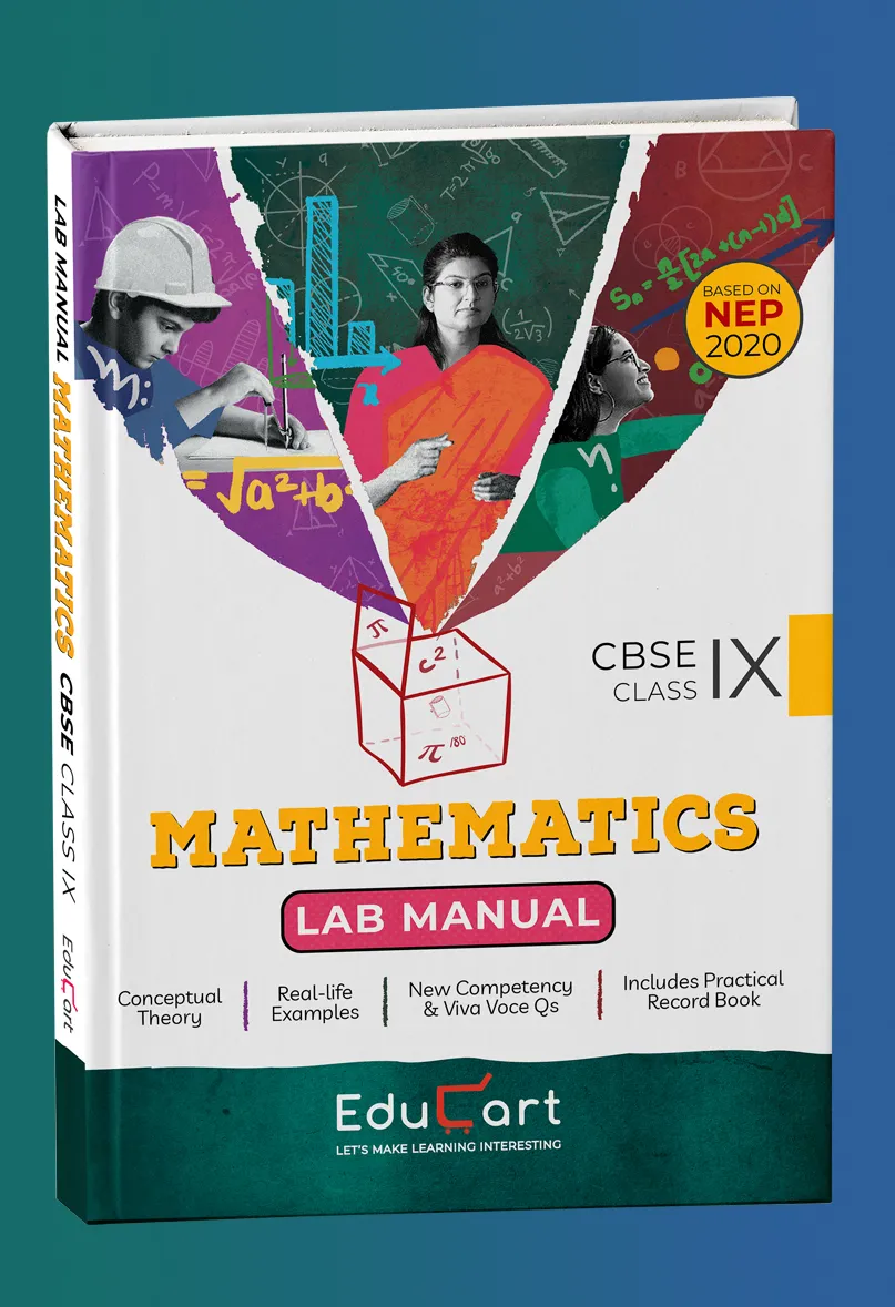 Educart Cbse Lab Manual Class 9 Mathematics Book For 2024 Exam Based On Nep 2020 